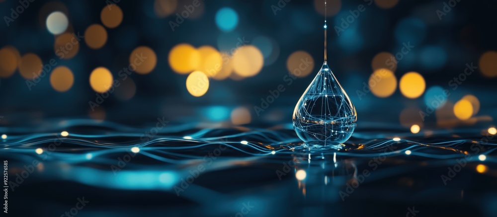 A digital water drop - water supply rectification, advanced technology ...