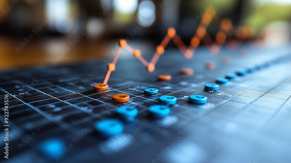 A multi-series area chart illustrating the trends of multiple metrics ...