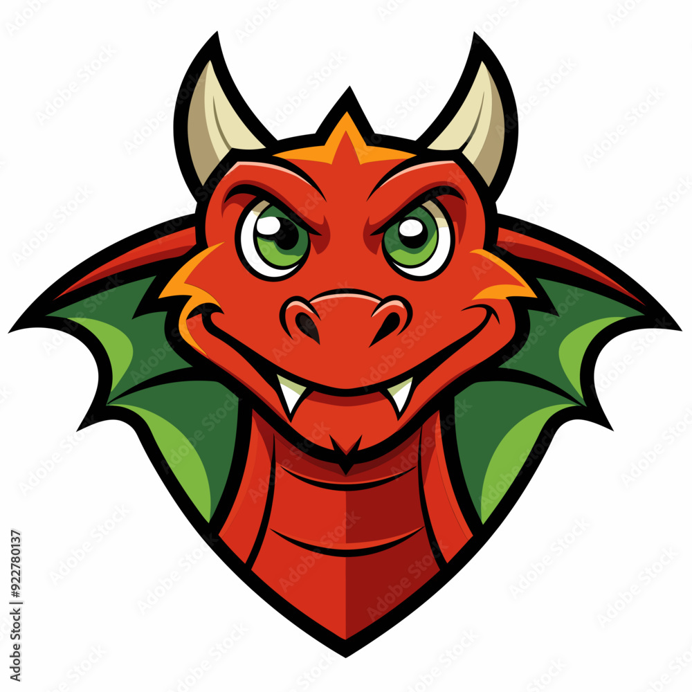 Dragon logo, esport logo, esports logo, dragon symbol, red dragon ...