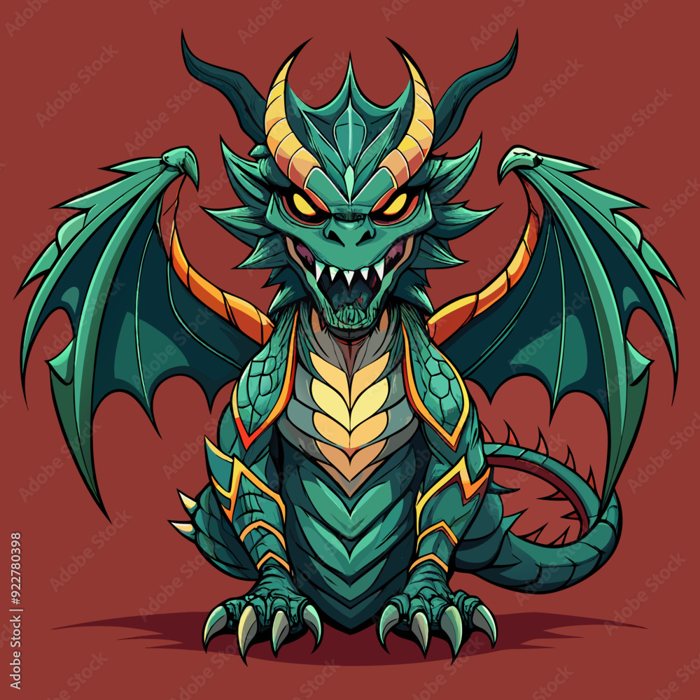 Dragon logo, esport logo, esports logo, dragon symbol, red dragon ...