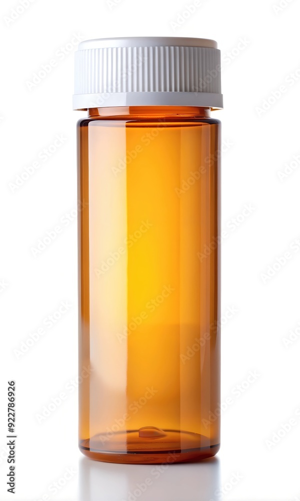 High Quality Pharmaceutical Packaging Orange Plastic Pill Bottles and ...