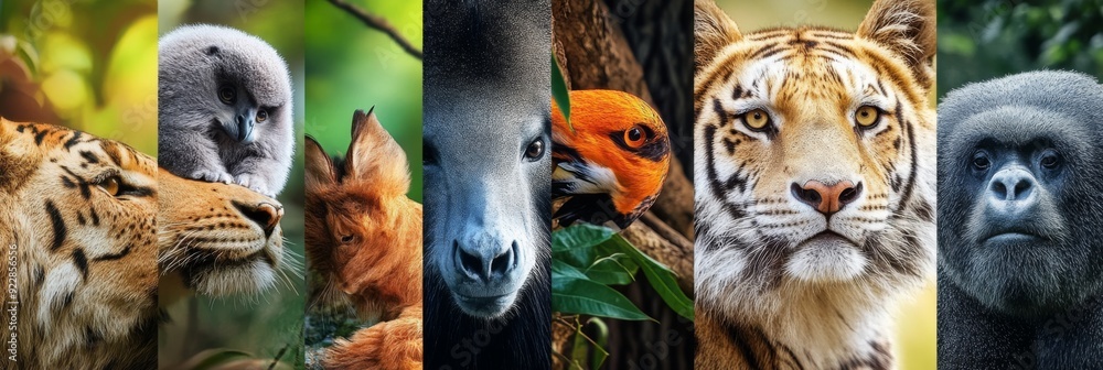 World Animal Day Collage Design: A Heartfelt Mosaic Celebrating the ...