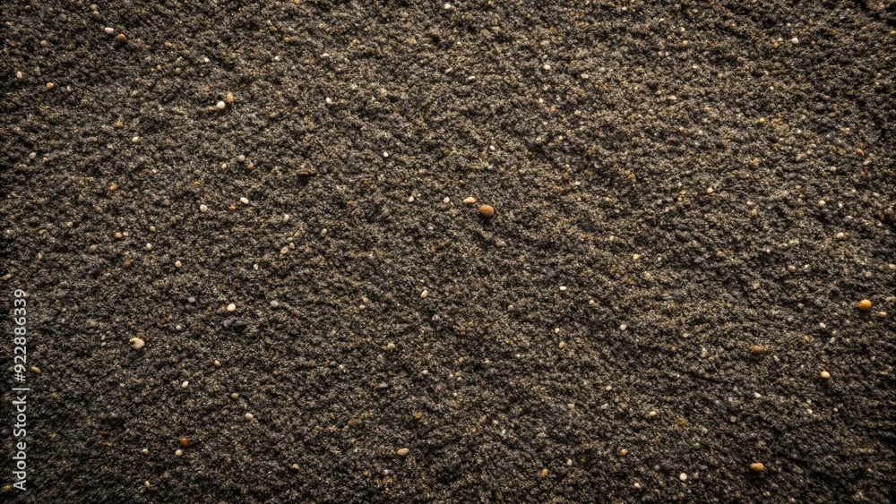 Black rough grainy sand texture background, sand, texture, background ...
