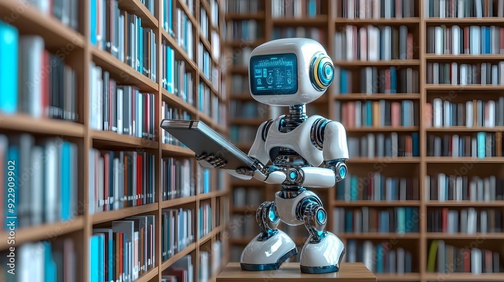 3D Search Engine Robot Compiling a Digital Library for Organized ...