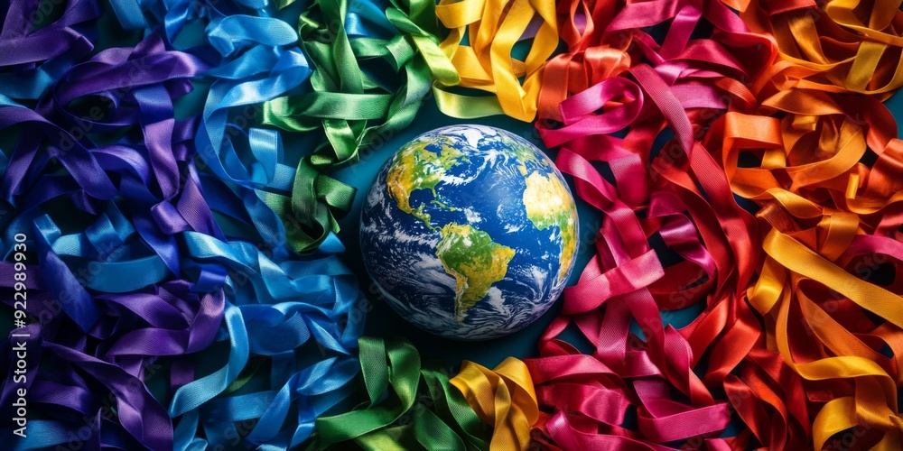 Global Unity in Diversity: A Circular Array of Colorful Awareness ...