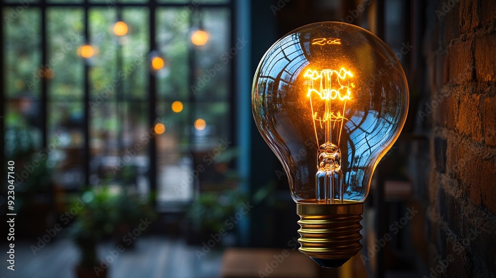 A light bulb with a bridge inside, symbolizing how connecting ideas ...