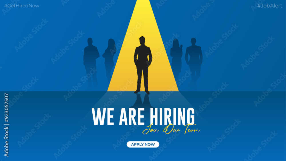 We are hiring Job Employee and join our team banner design. Hiring ...