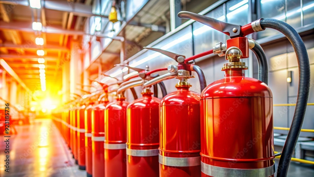 Powerful industrial fire extinguishing system with advanced features ...