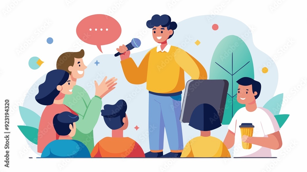 Building connections through compelling storytelling. This image ...