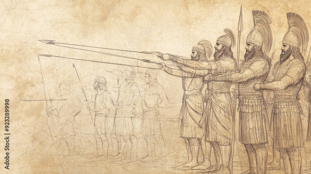The Assyrian Army Captures Manasseh and Takes Him in Chains to Babylon ...