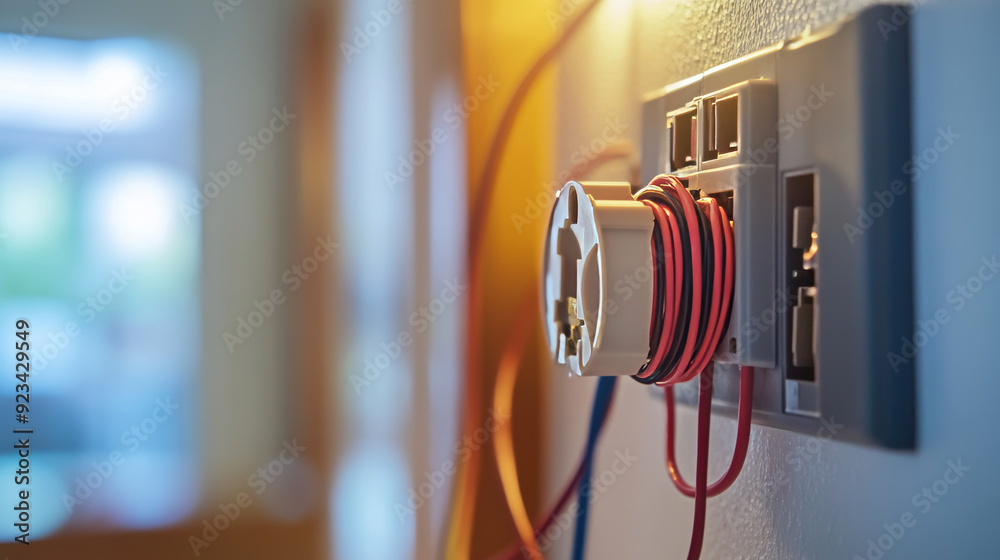 Extend electrical wiring in walls by connecting wires using a twist ...