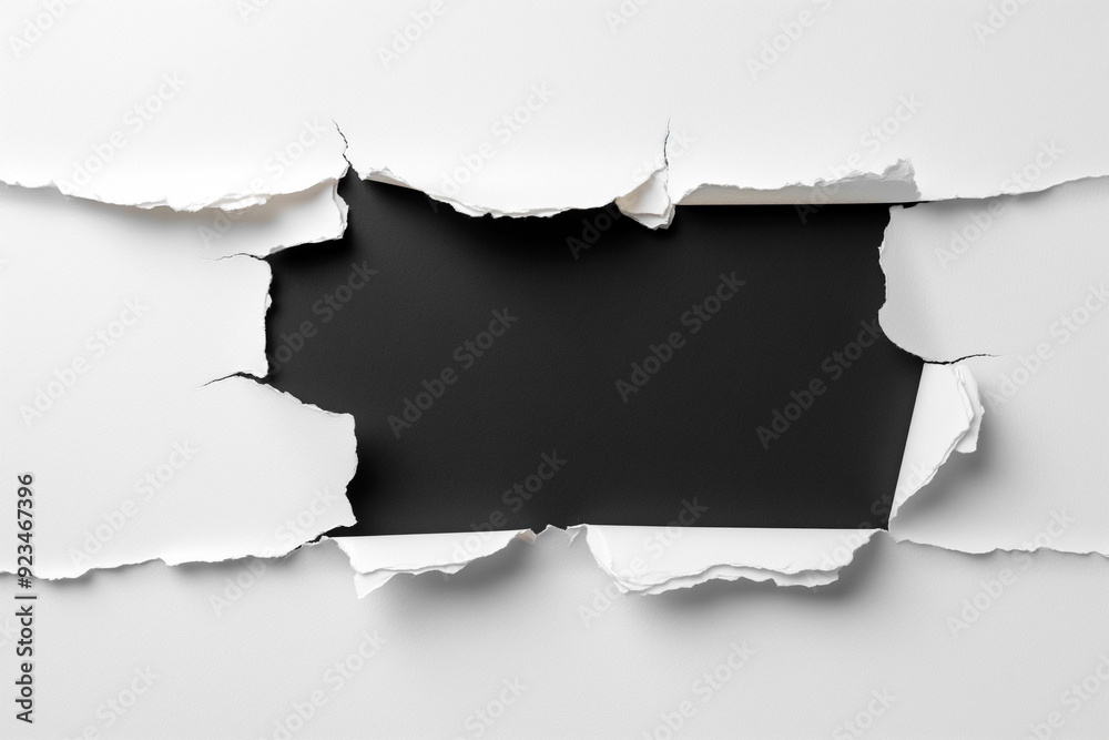 Torn paper. Vector template paper design. Suitable for graphic ...