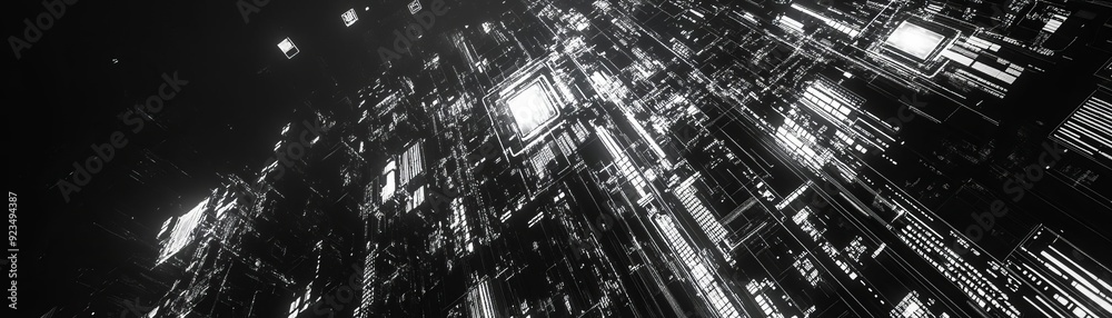 Massive cyber attack with glitching holographic interfaces and broken ...