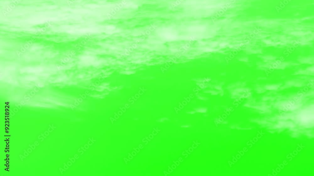 Animated Clouds Moving Fast on Green Screen, Cloud green screen video effect, Animated Clouds ...