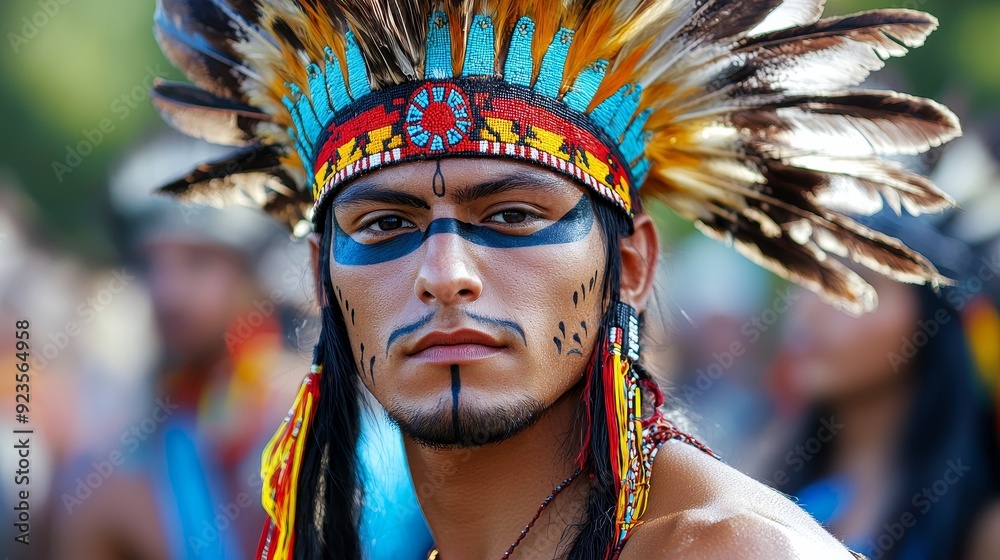 Forced assimilation of indigenous people, cultural erasure Stock Photo ...