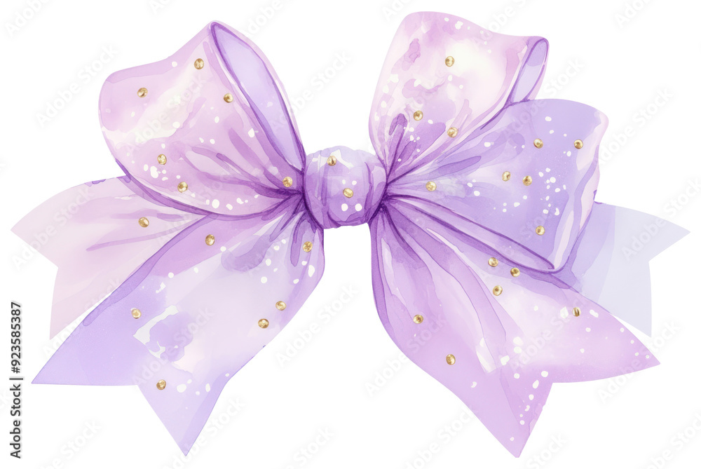 PNG pastel *purple coquette cute bow* tied with purple ribbon, clipart ...