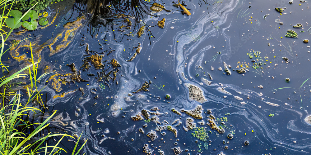 Water pollution is the tainted stream of contamination, endangering ...