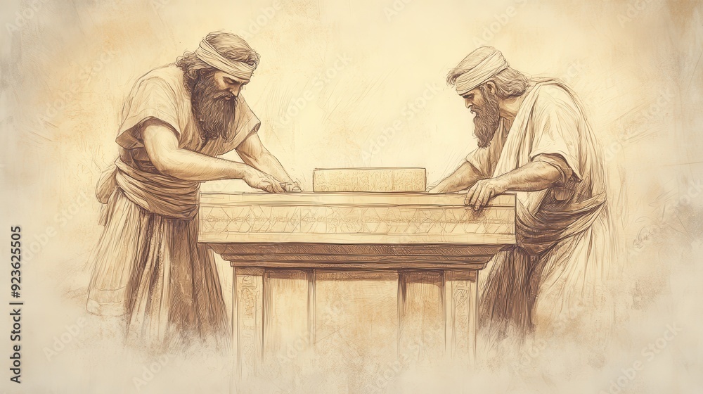 Exodus:The Ark, Table, and Lampstand, Exodus Story: Bezalel and Oholiab ...