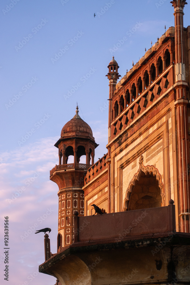 Sander jung (jang) Tomb in Delhi, India. The tomb is a sandstone and ...