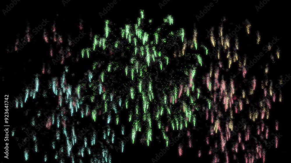 Fireworks on transparent background. Animated backgrounds for fireworks ...