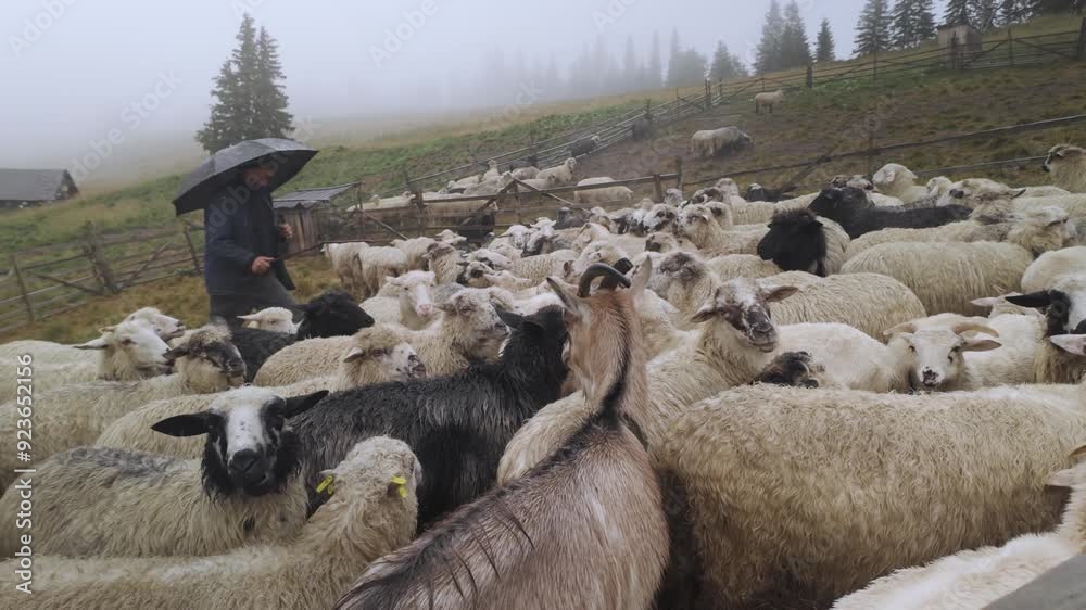 Ukraine, Carpathians - mountains, pasture, meadow, Transcarpathia ...