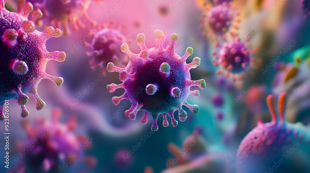 Monkeypox Virus or mpox viral pathogen infecting humans as an ...