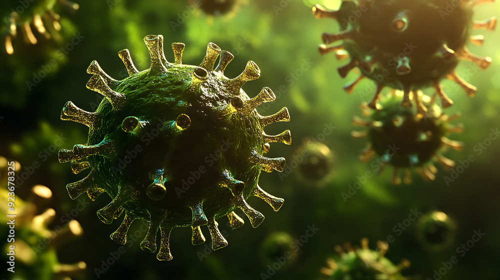 Monkeypox Virus or mpox viral pathogen infecting humans as an ...