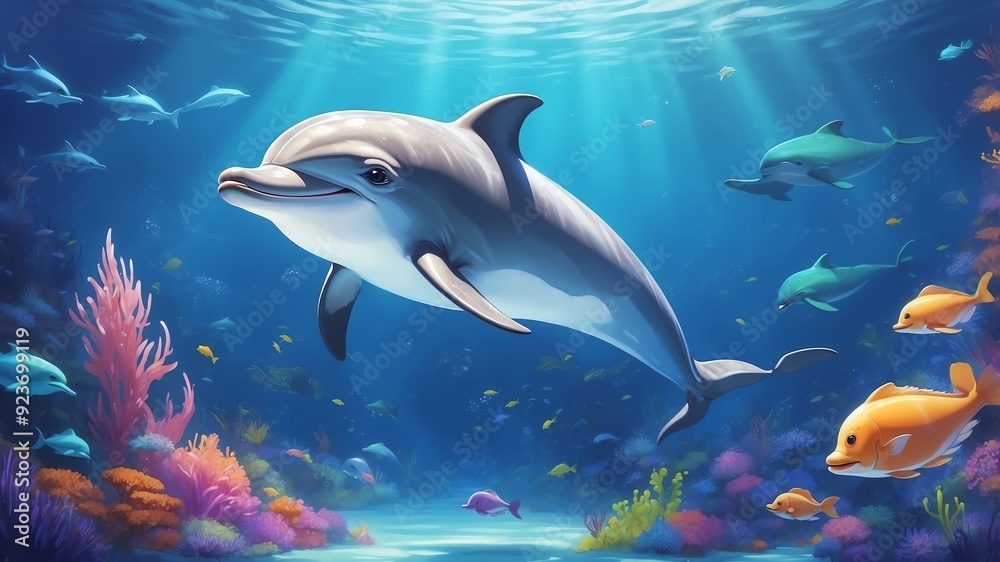 daisy the dreamy dolphin a dolphin who explores dreams game concept ...