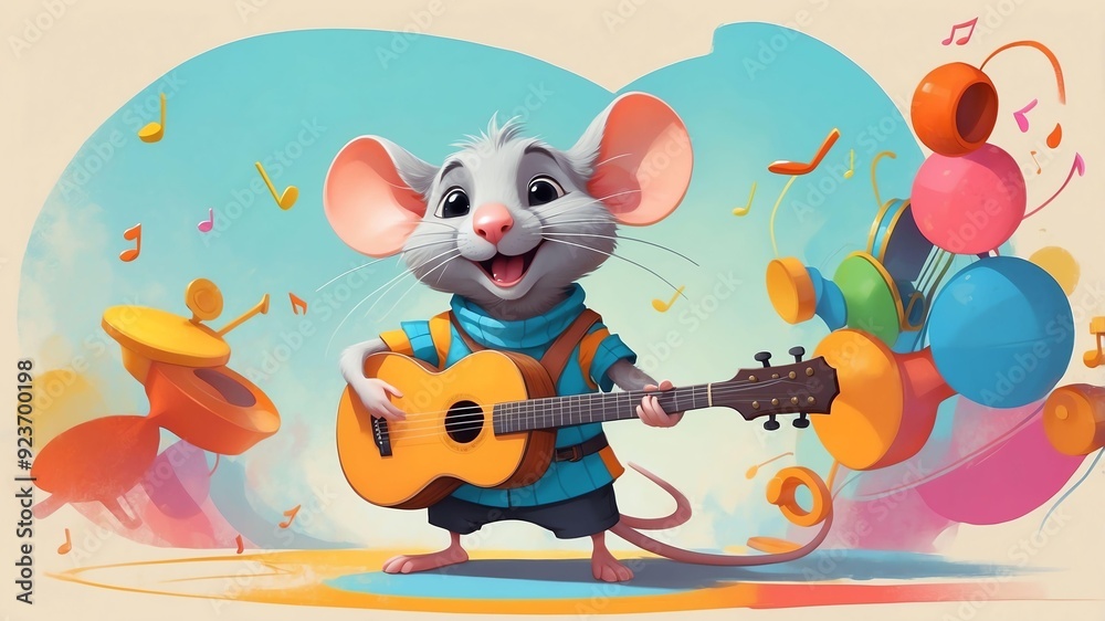 milo the musical mouse a mouse who solves problems wit game concept ...