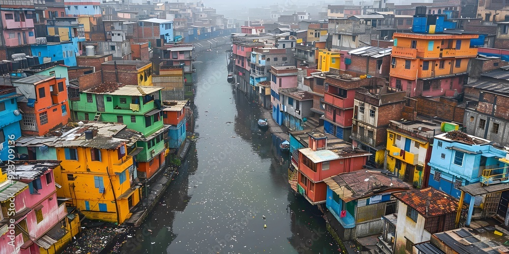 Stark Depiction of an Indian Slum: Economic Hardship, Garbage, and ...