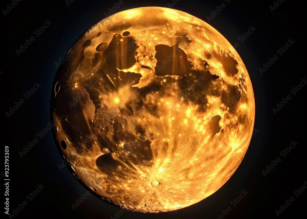 Crisp lunar surface details shine in a stunning amateur ...