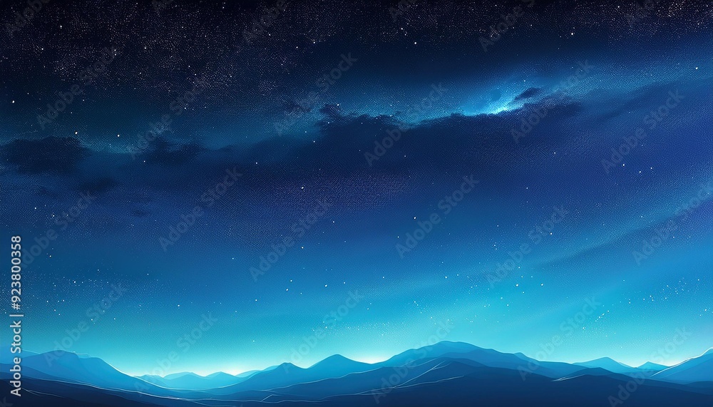 Grainy Galactic Horizon background - grainy gradient background that ...