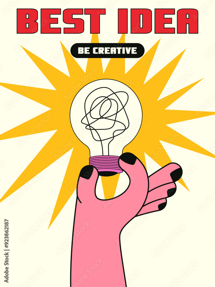 Vertical trendy postcard with a back to school theme in retro style y2k ...