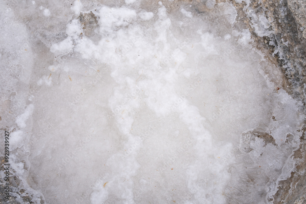 Haloclasty (also called salt weathering) is a type of physical ...