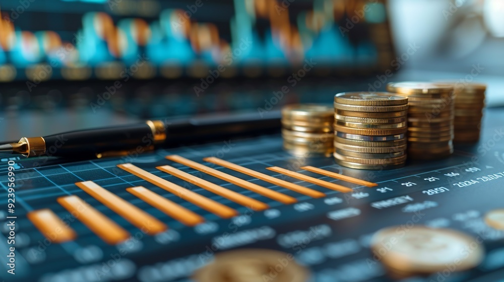 Risk management concept highlighting diversification strategies and ...