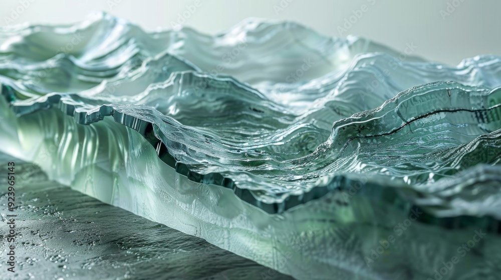 Ethereal Glass Valleys: Valleys with ethereal glass surfaces ...