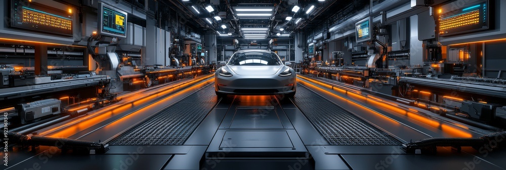 Future Robotics and Automation at an Electric Car Manufacturing Plant ...