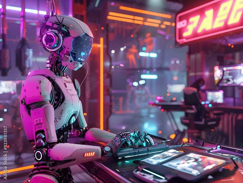 Robotic Animators at Cutting Edge Animation Studio Crafting Vibrant 3D ...