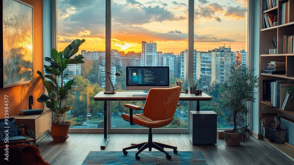 AI-Enhanced Home Office Setups: Home offices optimized for productivity ...