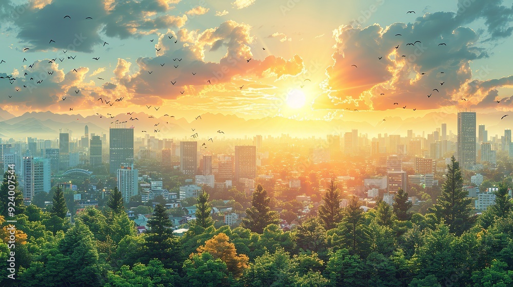 Illustrate the link between global warming and health risks with a ...