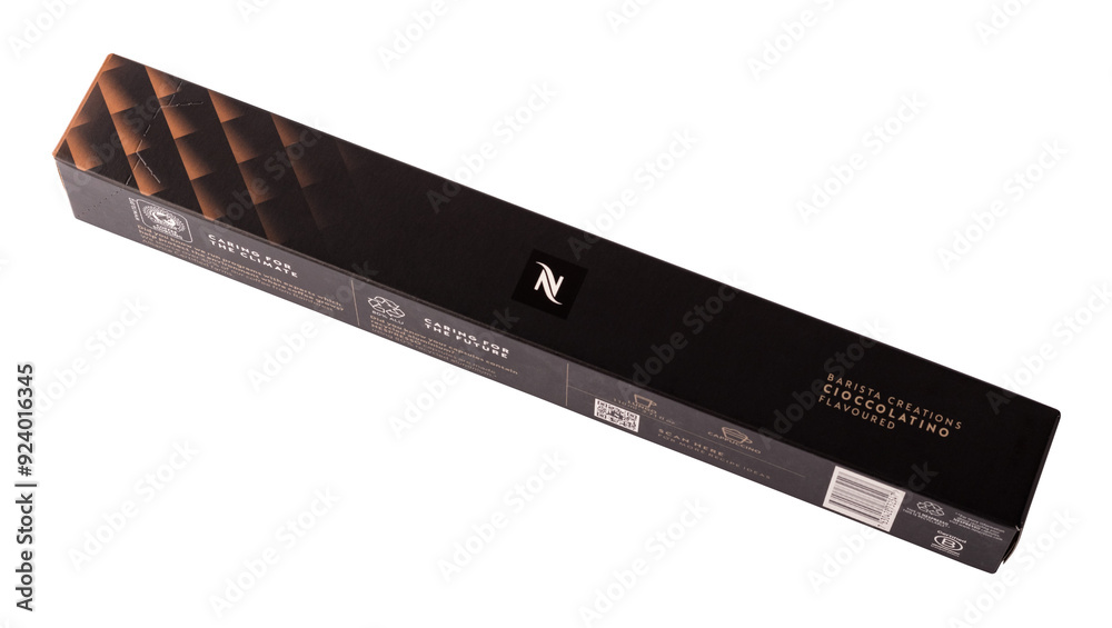 New packaging for Nespresso Barista creations Cioccolatino flavoured ...