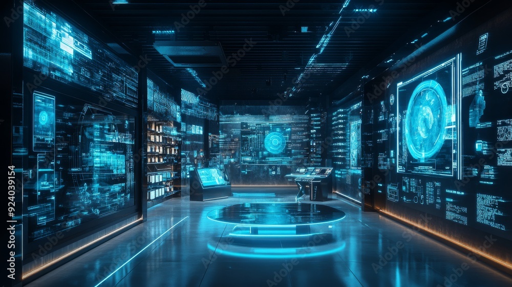 Futuristic Retail Spaces with Smart Technology: Retail environments ...