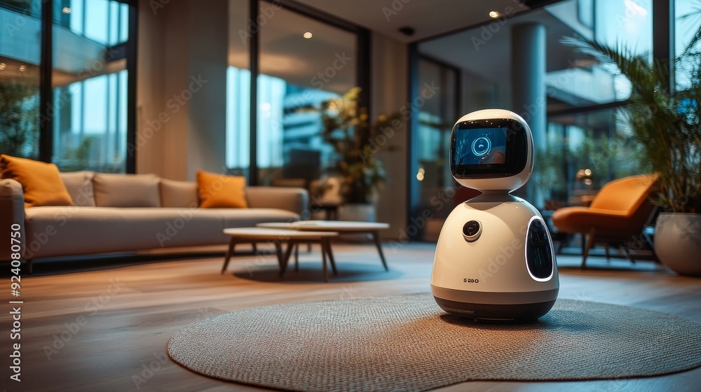 Telepresence Robot for Remote Meetings: A robot with a screen enabling ...