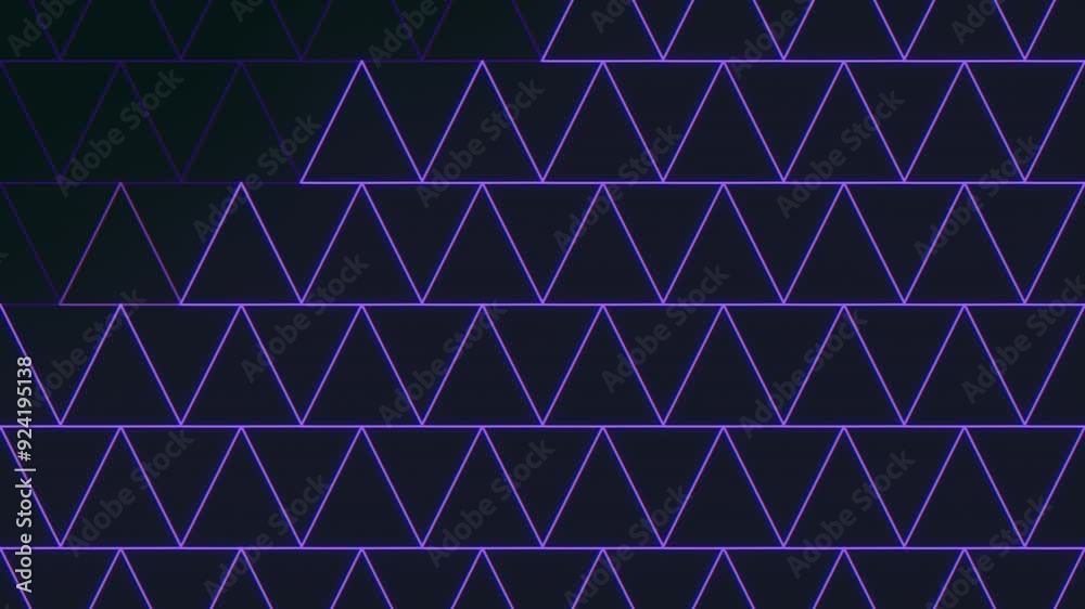 A visually striking black and purple geometric pattern featuring an ...