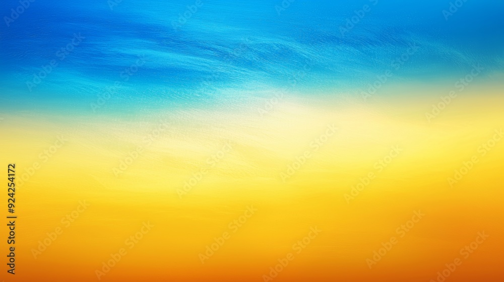 Abstract background featuring a gradient transitioning from blue to ...