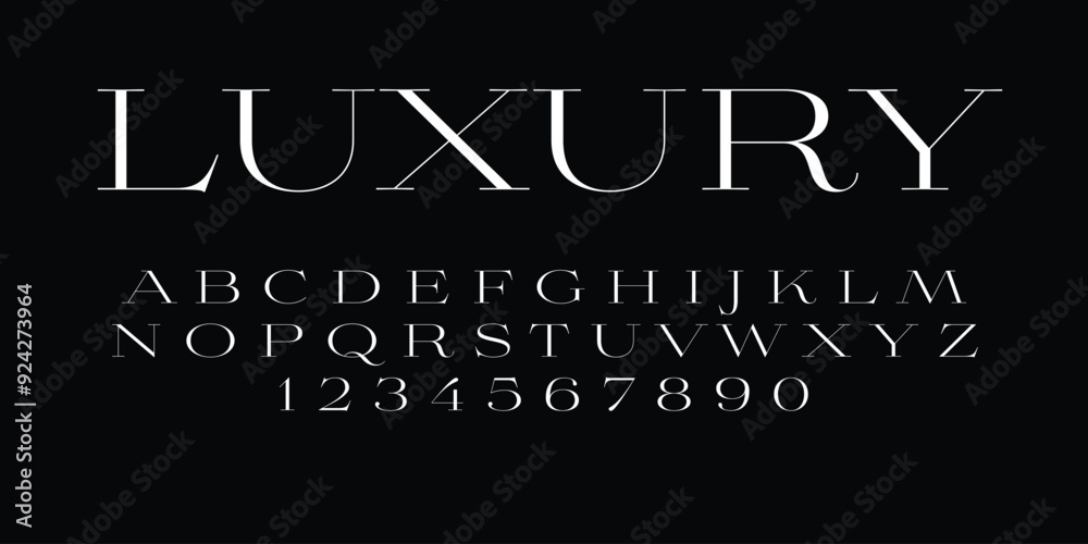 Vetor de Luxury lettering vector graphic apparel clothing prints eps ...