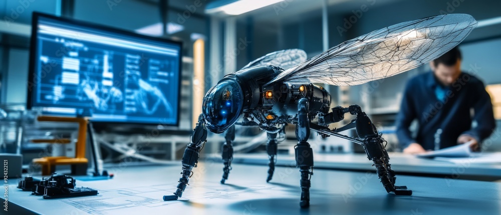 Cutting-Edge Engineering: Testing Robotic Insect Movement in Design Lab ...