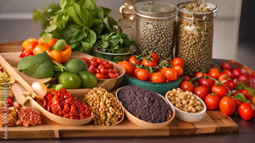 Balanced Nutritious Meal Plan Ingredients A Balanced And Nutritious