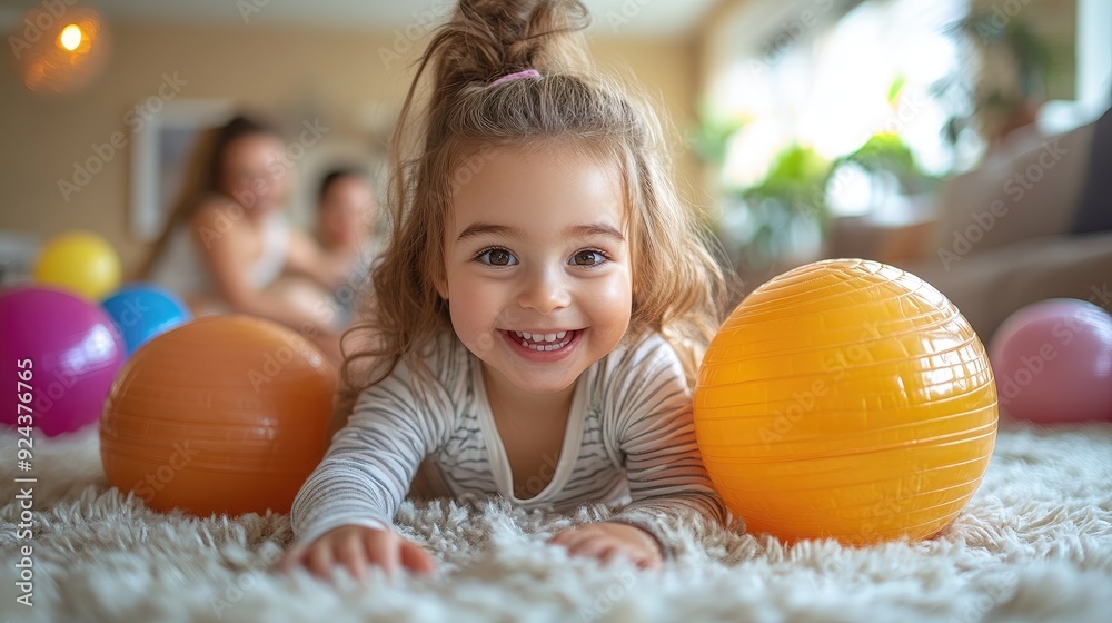 class led by pediatric physical therapist helping mothers exercise with ...