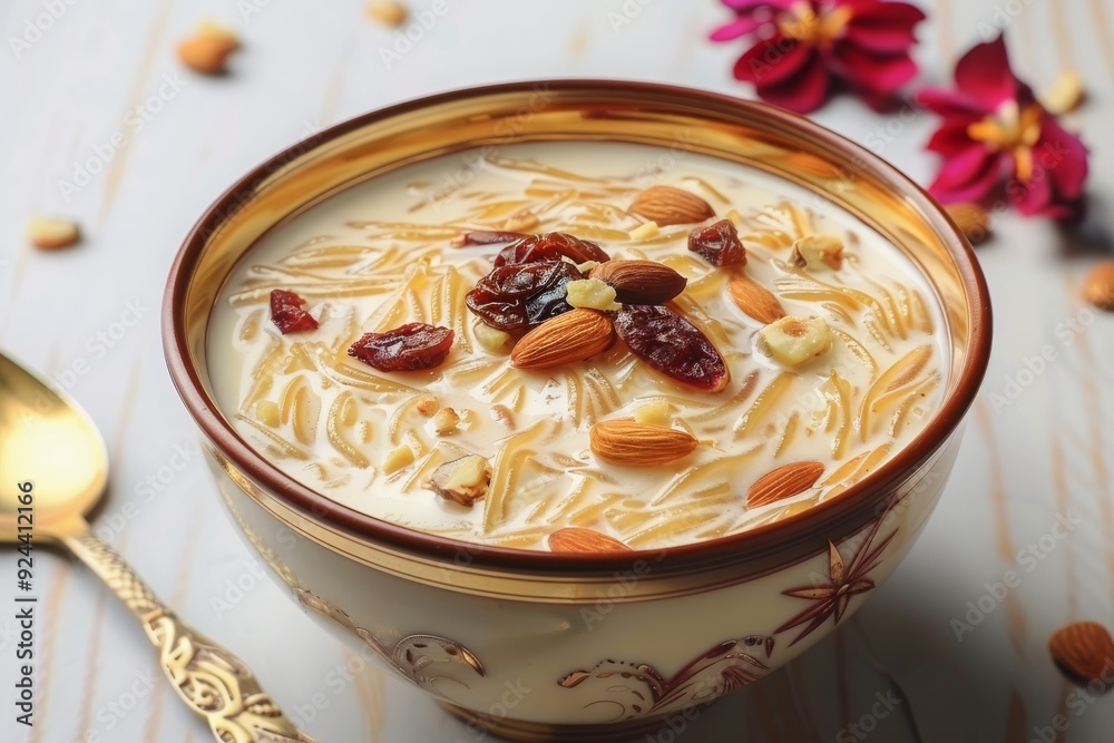 Khir or kheer payasam also known as Sheer Khurma Seviyan consumed ...